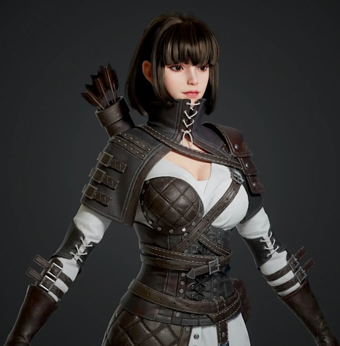 Create a custom 3d model vrchat avatar, vrchat avatar for vtubing and ...