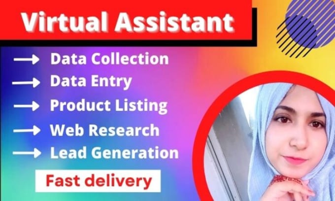Be your administrative virtual assistant for data entry and web research by Ummay_sumaya | Fiverr
