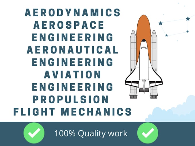 Do aerodynamics, aerospace, aviation, propulsion, aeronautical engineering by Dr_jahangir4 | Fiverr