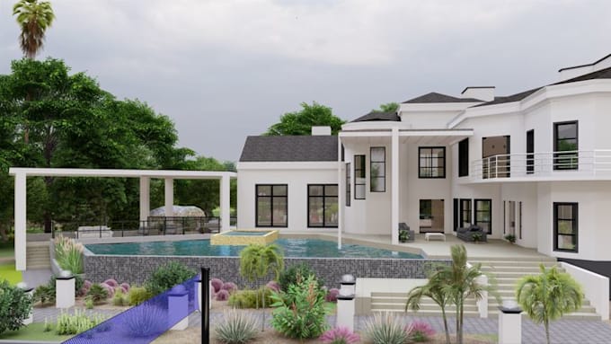 Create 3d photorealistic render images architecture project by Ifregia | Fiverr