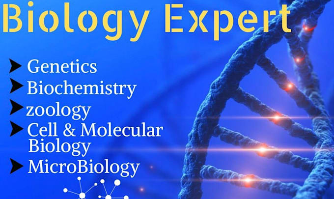 Teach you zoology, microbiology, genetics, biostatistics and cell ...