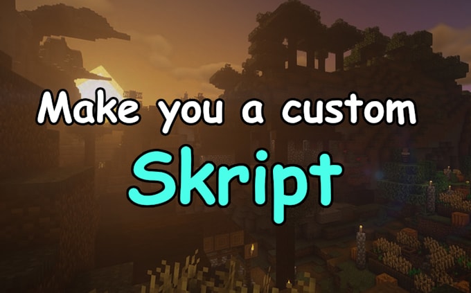 Create you a high quality minecraft skript by Floris2020 | Fiverr