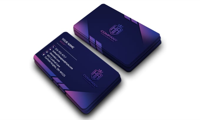 Do professional, uv gloss business card design print ready by Adobe ...