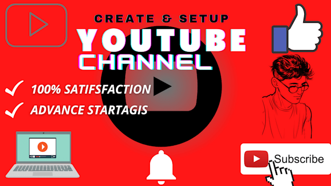 Create, setup and optimize youtube channel porperly by Zoyakhan824 | Fiverr