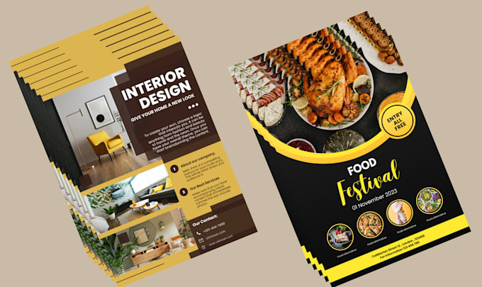 Design an eye catching professional flyer within 24h by Areebafazalch ...