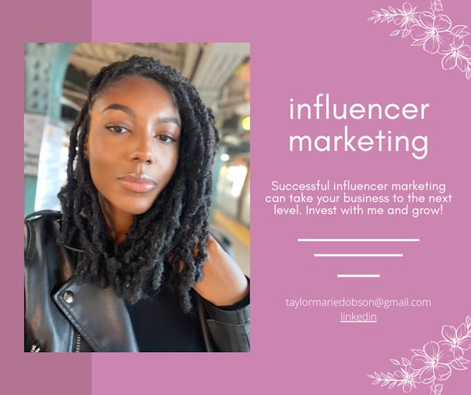 Create best in class influencer marketing campaigns by Thetaylormarie ...