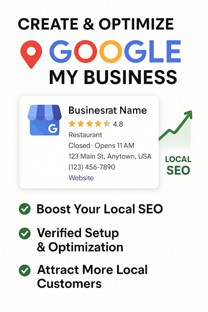 Create and optimize your google my business listing by Ramanupneja | Fiverr