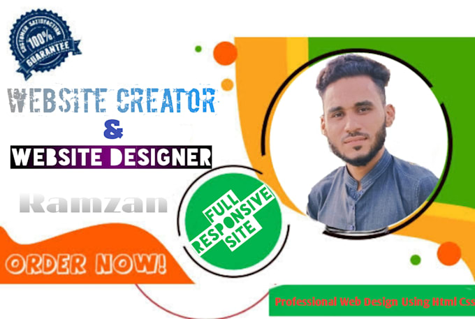 Create or fix html css bootstrap website for u by Ramzan009 | Fiverr