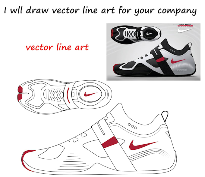 Draw vector line art illustrations by Merazchowdhury5 | Fiverr