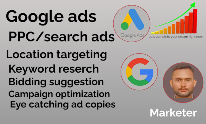 Create and manage google ppc search ads for your business by ...
