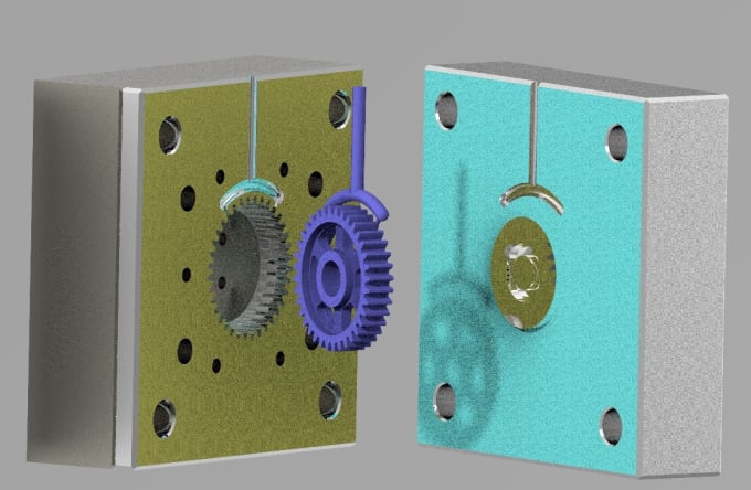 Create core, cavity and molds by Ayyubmehar | Fiverr