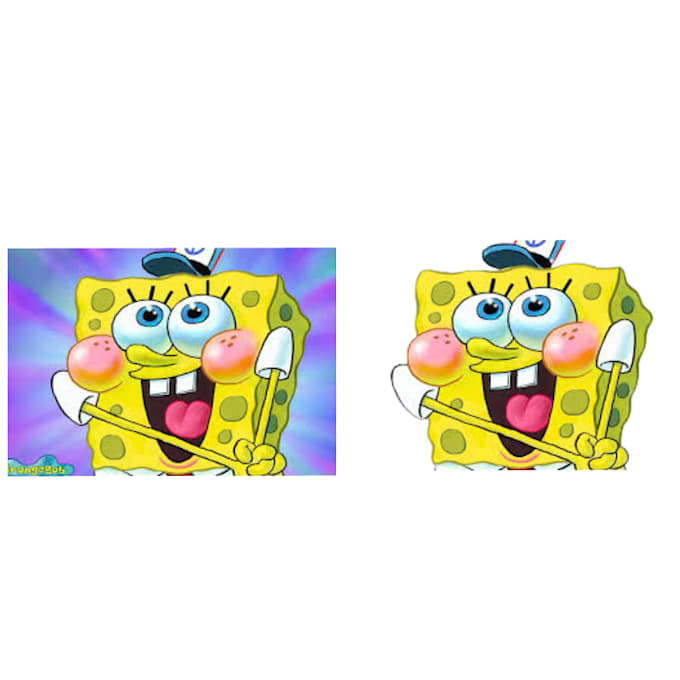 Remove background from image cartoon character by Darwinreyes255 | Fiverr