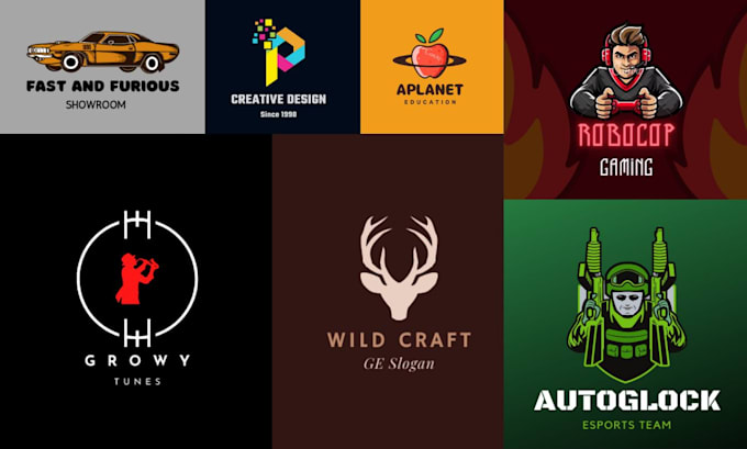 Personajes Para Logo Diseño De Personajes Del Logotipo De Esport De