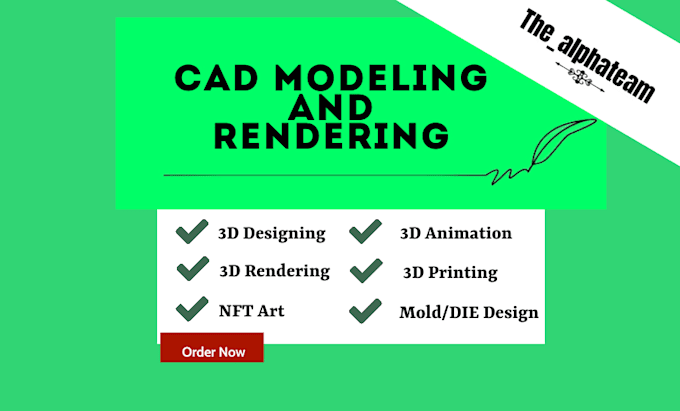 Transform your idea into a realistic 3d model, do render, mockup and ...