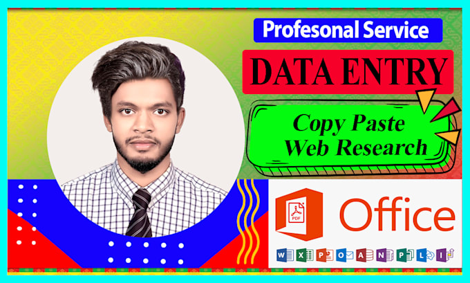 Do a perfect data entry job by Sanyalam01 | Fiverr
