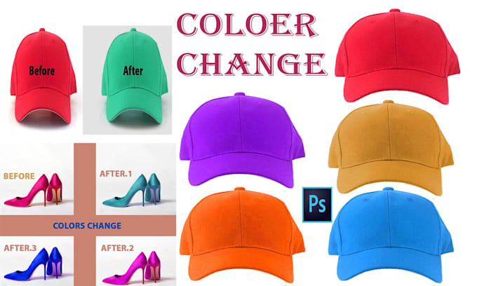 Color change quick service within a few hours in photoshop by ...