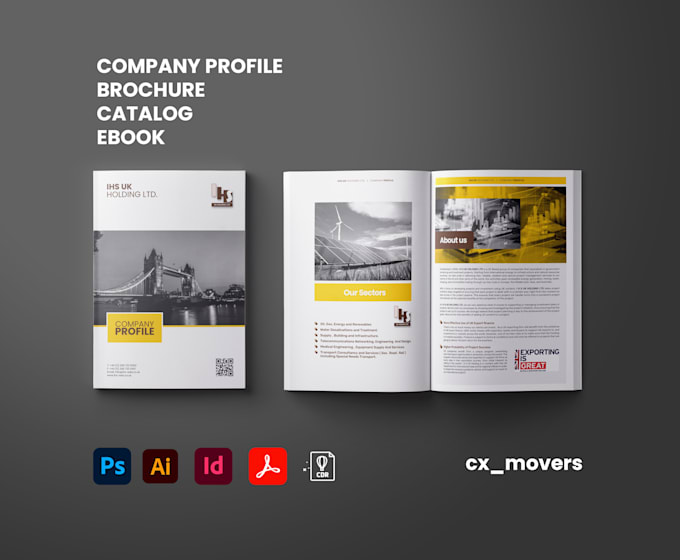 Design professional bifold, trifold brochure, flyer, menu by Cx_movers ...