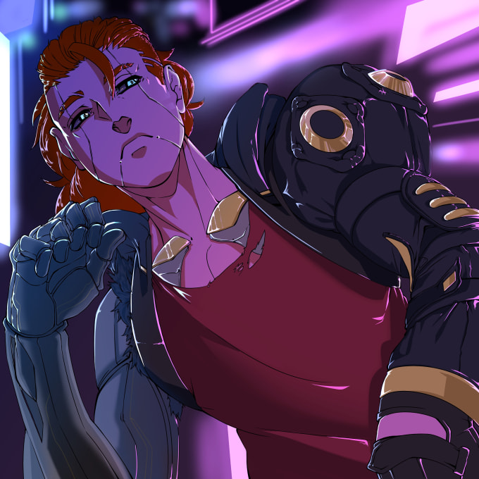 Draw characters in classy anime style by Maitrepingu | Fiverr