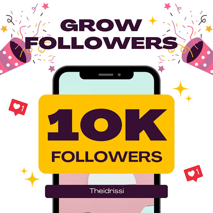 Increase your followers on most social media platforms by Theidrissi ...