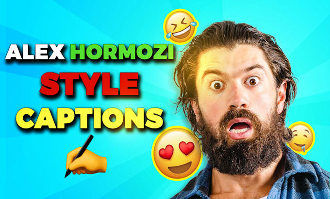 Edit alex hormozi captions style for tiktok instagram reels with captions by Shahbazafzalraj ...