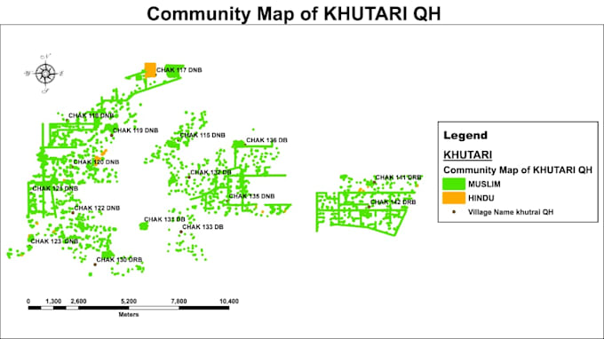 Make gis map by arcgis, global mapper, qgis, remote sensing spatial ...