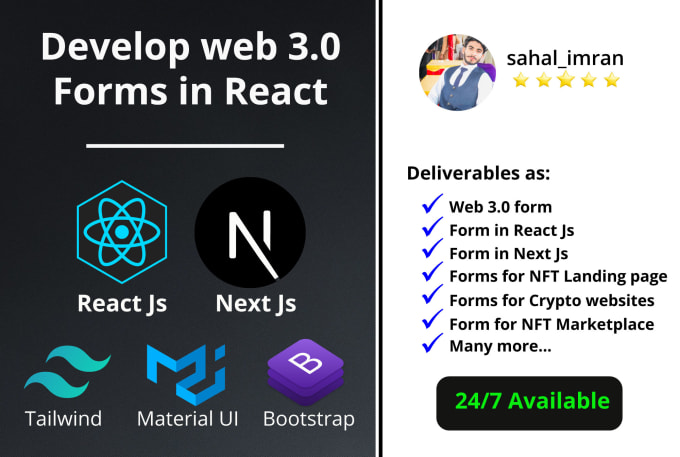 Create The Form With Validations In React Js Next Js By Sahalimran