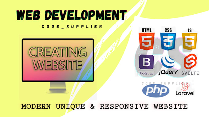 Be your front end web developer by Code_supplier | Fiverr