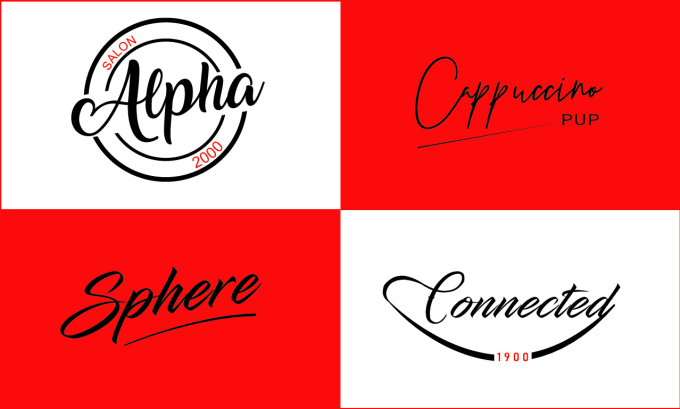 Design handwritten, scripted, signature, cursive logo by Shoaib__khan ...