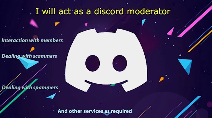 Be your discord moderator by Mdothamza | Fiverr