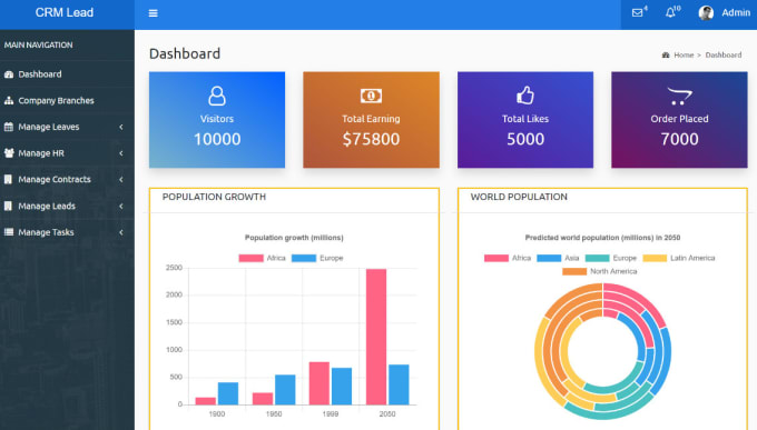 Be your software developer, crm, invemtory system, web app desktop app, pos, lms by Andrenama ...
