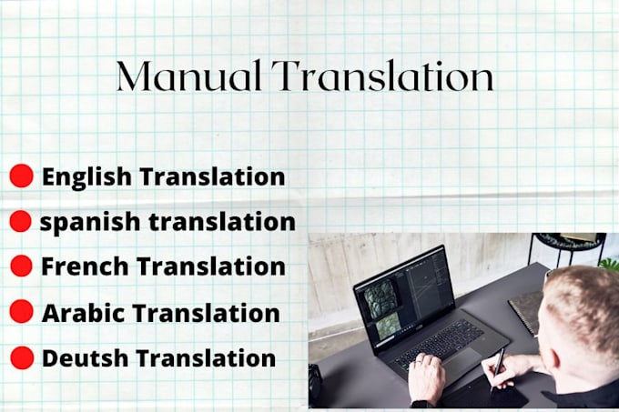 Translate english to french, german, spanish and arabic by Alg_mondher ...