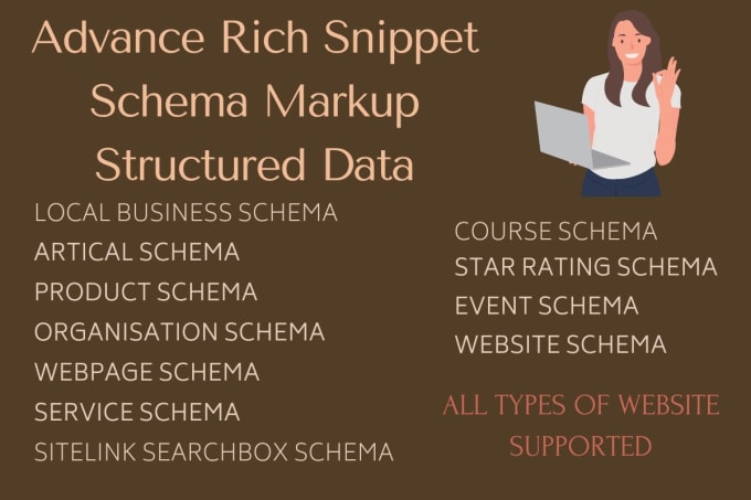 Do advance schema markup, rich snippet, structured data by Humaseo | Fiverr Do advance schema markup, rich snippet, structured data by Humaseo | Fiverr