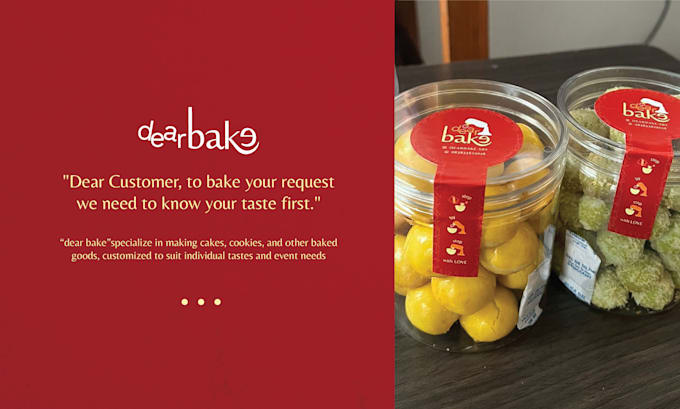 Design custom sticker for your packaging or brand by Confeedudesign ...