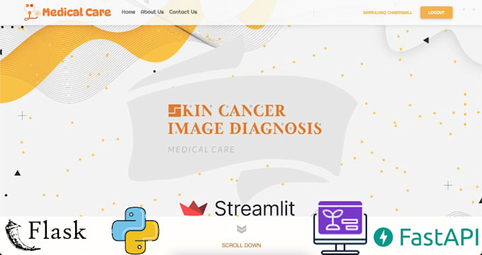 Build beautiful web apps using flask fast api and streamlit by Chardiwall | Fiverr