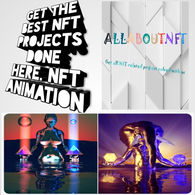 Do animated nft art, 3d cartoon video, nft card animation, nft promo ...