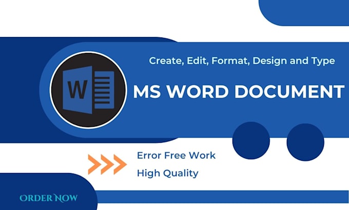 Create, edit, format and design microsoft word documents by ...