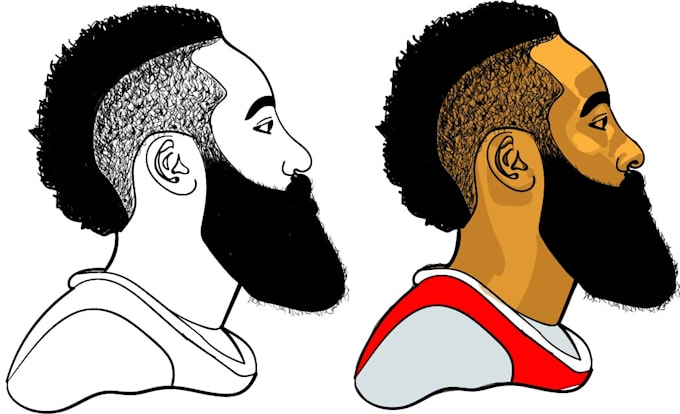 Draw detailed line art by Bernicedesigns | Fiverr