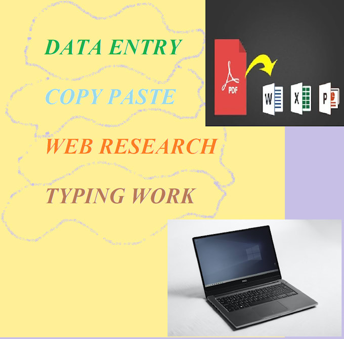 Do Fast Typing Data Entry Copy Pasting Completing In Time By Rojinabhattarai Fiverr