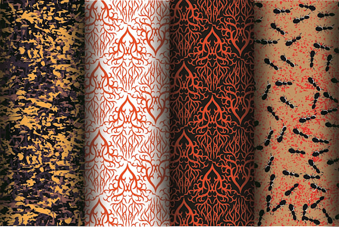 Design textile prints floral commercial, seamless patterns by Raihanr40 ...