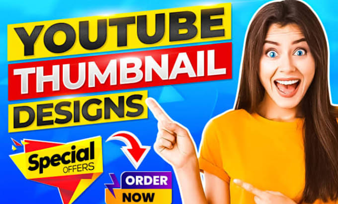 Create catchy youtube thumbnails design by Mariaahmad323 | Fiverr