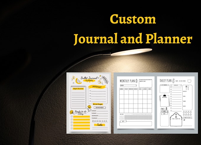 Design the custom layouts for your journals and planners by ...