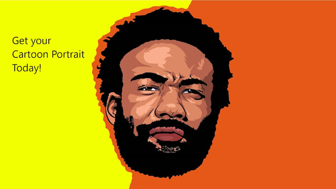 Draw your favourite portrait into realistic cartoon portrait by ...