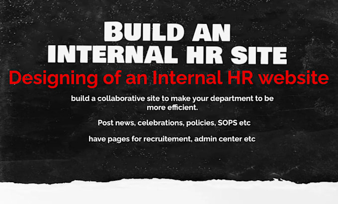 Create an internal hr website by Wazhameed | Fiverr