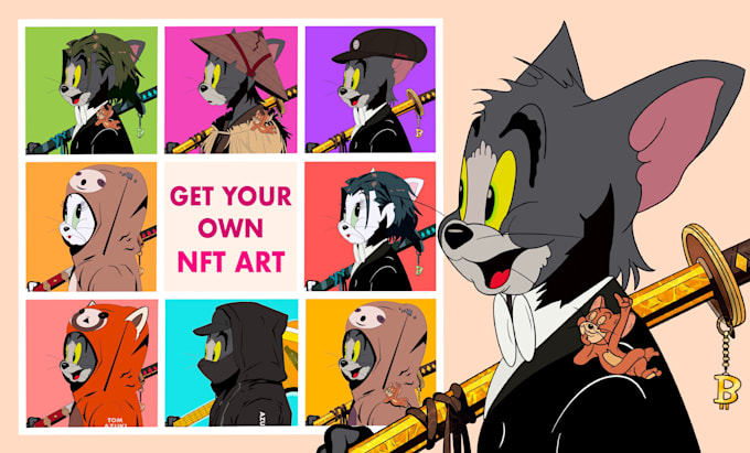 Create custom nft art with unique traits by Anartstudio7 | Fiverr