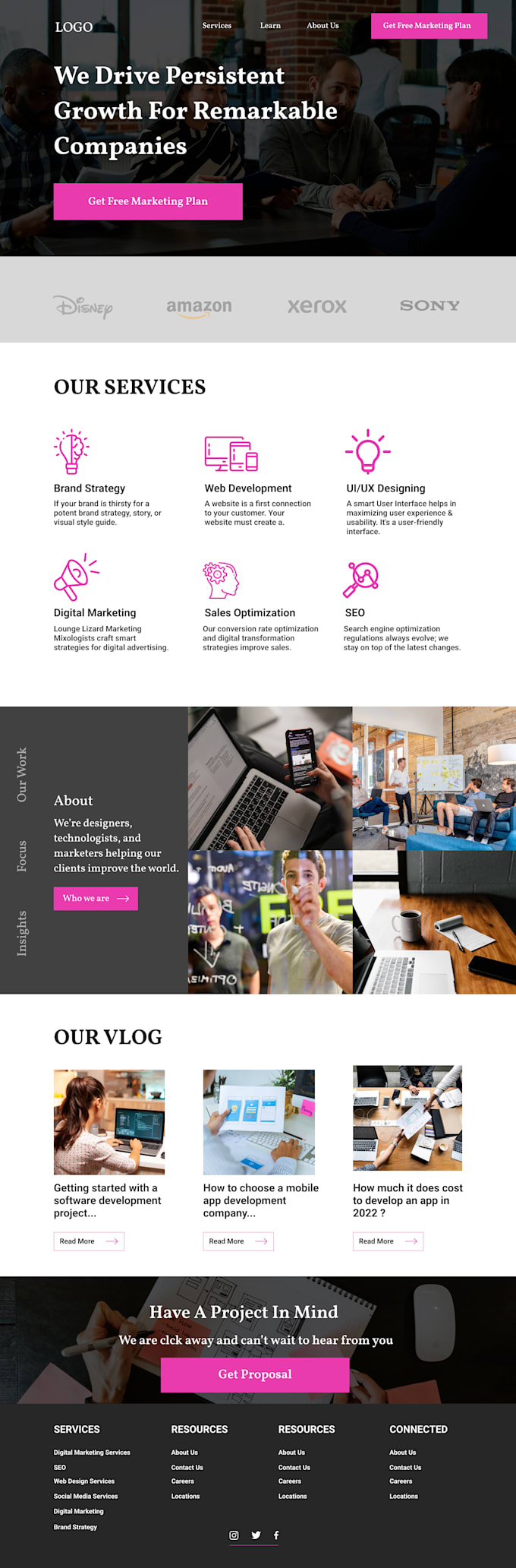 Creat a nice homepage for you by Ankushuiux | Fiverr