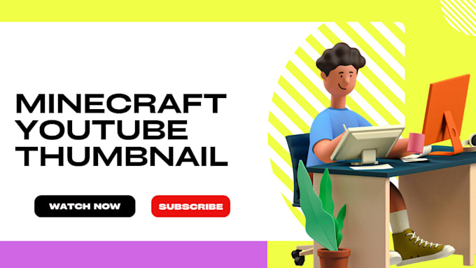 Design the perfect amazing youtube thumbnail minecraft video by ...