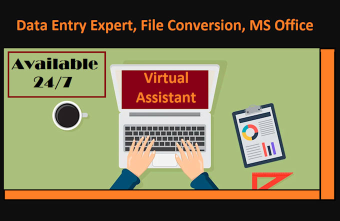 Be data entry operator, typing, and copy paste operator by Umarbutt99 ...