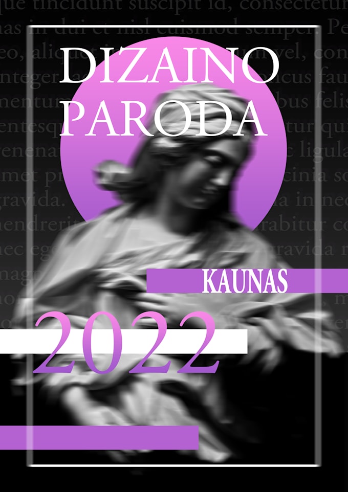 Design posters using photoshop to fill up my portfolio by ...