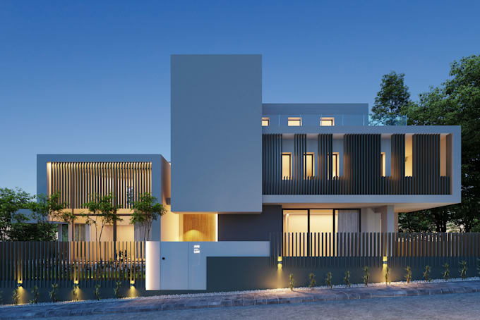 Do 3d exterior realistic rendering by Havadi | Fiverr