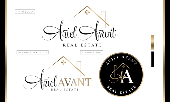 Do real estate or realtor signature logo design with branding kit by ...